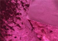 China Warp Knitted Polyester Spandex Ice Velvet Fabric For Toy And Clothes for sale