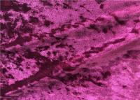 China Warp Knitted Polyester Spandex Ice Velvet Fabric For Toy And Clothes for sale