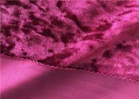 China Warp Knitted Polyester Spandex Ice Velvet Fabric For Toy And Clothes for sale