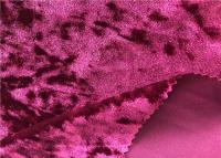 China Warp Knitted Polyester Spandex Ice Velvet Fabric For Toy And Clothes for sale