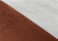 China 140gsm Microfiber Suede Velvet Fabric For Garment Clothes 100% Polyester for sale