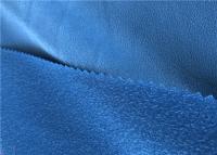 China Brushed Polyester Microsuede Fabric For Shoes Bags Jacket for sale