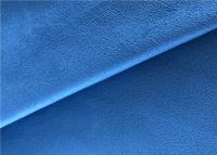 China Brushed Polyester Microsuede Fabric For Shoes Bags Jacket for sale
