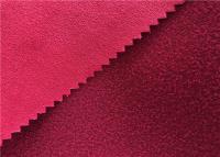 China Synthetic Leather Micro Suede Faux Fur Fabrics 100% Polyester Knitted for sale