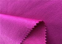China One Side Brushed Micro Suede Polyester Fabric Knitted Textiles For Garment for sale