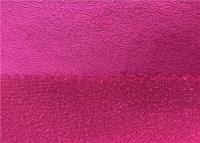 China One Side Brushed Micro Suede Polyester Fabric Knitted Textiles For Garment for sale