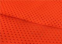 China High Visible 100% Polyester Fluorescent Mesh Fabric For Safety Cloth for sale