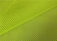 China 100% Polyester Reflective Fluorescent Mesh Fabric 150cm Width 120gsm for Safety Vests for sale