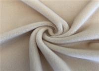 China Super Soft Velvet Spandex Fabric Polyester Stretch For Blanket for sale