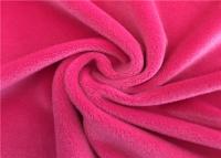 China Polyester Spandex Stretch Velvet Fabric 230GSM 160CM Width Super Soft Plush Toy Fabric for sale