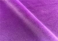 China Super Soft Velvet Spandex Fabric Polyester Stretch For Blanket for sale