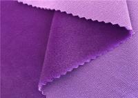 China Super Soft Velvet Spandex Fabric Polyester Stretch For Blanket for sale