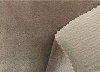 China Polyester Spandex Stretch Velvet Fabric 230GSM 160CM Width Super Soft Plush Toy Fabric for sale