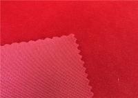 China Silver Fox Gold Mink Spandex Velvet Fabric Elastic Single Sided for sale