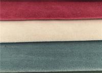 China 100% Polyester Warp Knitted Holland Velvet Fabric Upholstery Sofa Cover 350GSM 140cm for sale