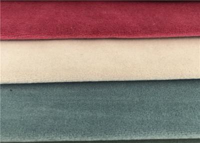 China 100% Polyester Warp Knitted Holland Velvet Fabric Upholstery Sofa Cover 350GSM 140cm for sale