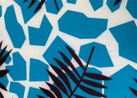 China Printed Breathable Fabric 87% Polyester 13% Spandex For Swim Suit for sale