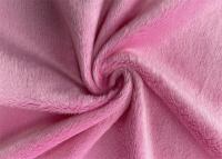 China Soft Smooth Velvet Minky Plush Fabric 100% Polyester for sale