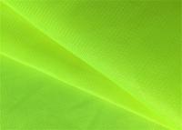 China 100% Polyester Reflective Fluorescent Material Fabric For Safety Vest for sale