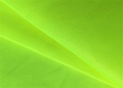 China 100% Polyester Reflective Fluorescent Material Fabric For Safety Vest for sale