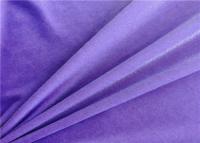 China 250GSM Stretch Korean Velvet Polyester Spandex Fabric 155cm Width for Garment for sale