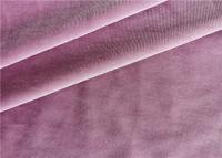 China 300GSM 95% Polyester 5% Spandex Korean Velvet Stretch Warp Knitted Velour Fabric for Garment for sale