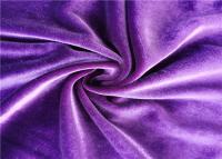 China 250gsm Korean Velvet Fabric 95% Polyester 5% Spandex 155cm Width for Dress for sale