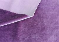 China Shiny 95% Polyester 5% Spandex KS Velvet Fabric 210gsm 158cm for Dress Sofa Garment for sale