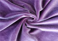 China 250gsm Korean Velvet Fabric 95% Polyester 5% Spandex 155cm Width for Dress for sale