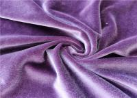 China Warp Knitted Stretch Velour Fabric Shrink Resistant For Garment for sale