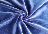 China 250gsm Korean Velvet Fabric 95% Polyester 5% Spandex 155cm Width for Dress for sale