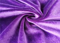 China 250gsm Korean Velvet Fabric 95% Polyester 5% Spandex 155cm Width for Dress for sale