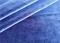 China Shiny 95% Polyester 5% Spandex KS Velvet Fabric 210gsm 158cm for Dress Sofa Garment for sale