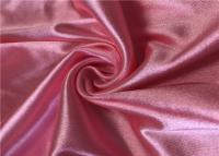 China 94% Polyester 6% Spandex Shiny Stretch Satin Fabric 160cm Width 230gsm for Sleepwear for sale