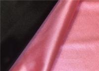 China Warp Knitted Stretch Satin Solid Polyester Spandex Fabric For Dress for sale