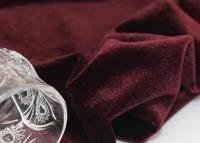China Polyester Spandex Knit Crushed KS Velvet Fabric 150cm 260gsm for Garment for sale