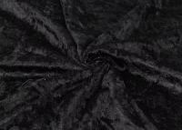 China Stretch Diamond Crushed Polyester Spandex Velvet Fabric For Dress for sale