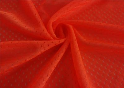 China 100% Polyester FDY Warp Knitted Mesh Fabric 58/60 100GSM for Sportswear Football Vest for sale