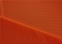 China Warp Knitted 75D Polyester Sports Mesh Fabric For Vest Shiny Smooth for sale