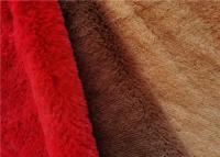 China Dull Yarn 20mm Long Pile Microfiber Plush Fabric 100% Polyester for Soft Toys Blanket for sale