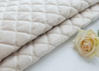 China Ultrasonic Quilted Sofa Velvet Upholstery Fabric Customized Warp for sale