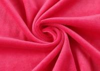 China Stretch Sofa Velvet Upholstery Fabric 75D Plain Dyed for sale