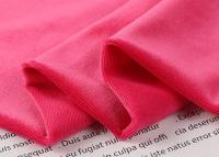 China Stretch Sofa Velvet Upholstery Fabric 75D Plain Dyed for sale