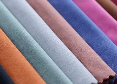 China 150cm Wide 230 GSM Polyester Holland Velvet Sofa Fabric for Furniture Upholstery Textile for sale