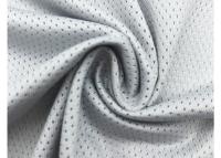 China 100% Polyester Dri Fit Mesh Football Jersey Fabric 150cm Width 170GSM Breathable Sportswear for sale