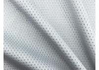China 100% Polyester Dri Fit Mesh Football Jersey Fabric 150cm Width 170GSM Breathable Sportswear for sale