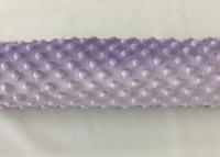 China Micro Fleece Bubble Minky Plush Fabric OEKO Certification 100% Polyester for sale