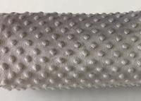 China Micro Fleece Bubble Minky Plush Fabric OEKO Certification 100% Polyester for sale