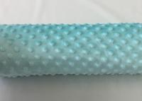China Micro Fleece Bubble Minky Plush Fabric OEKO Certification 100% Polyester for sale