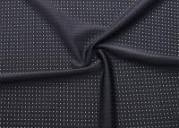 China Jacquard Sports Mesh Fabric 4 Way Stretch Nylon Spandex 150cm Width 200GSM for Sportswear Yoga for sale
